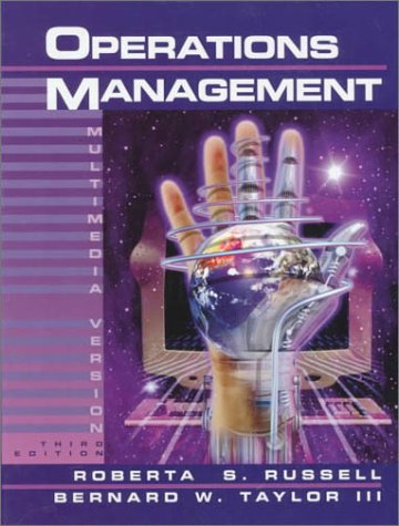 Operations Management with Multimedia CD (3rd Edition): Russell ...