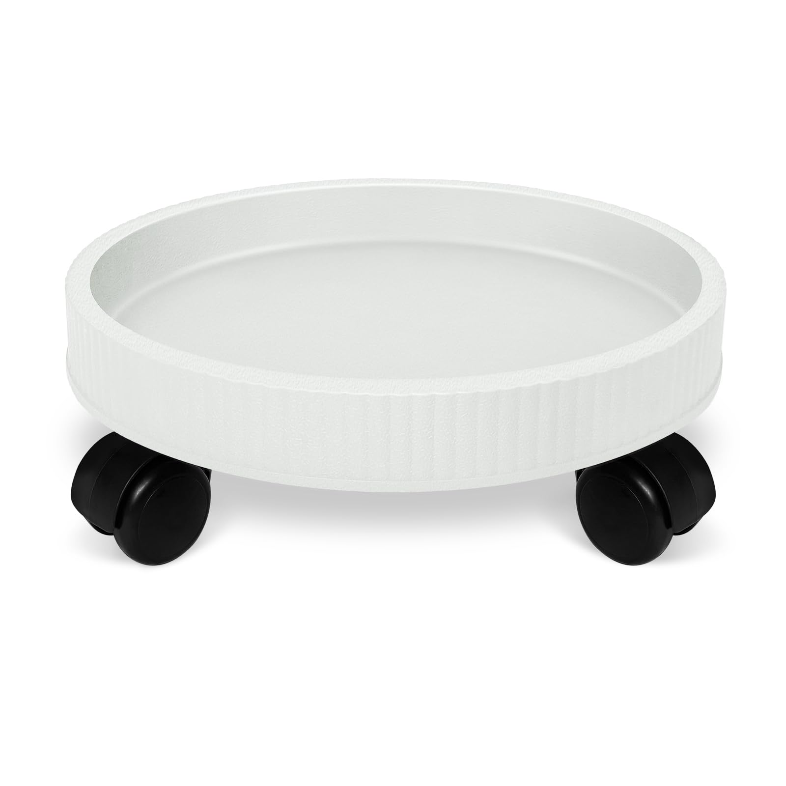 JzNova 11.5" Plant Caddy Rolling Stand with Wheels, Movable Flower ...