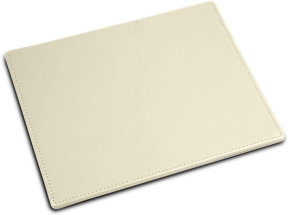 Lucrin – Signing pad (20 x 17 cm) – Off-White – Genuine Leather – BigaMart