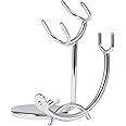 Amazon.com: Shaving Stand for Razor and Brush, Stainless Steel Holder ...