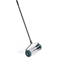 IRONMAX Rolling Manual Lawn Aerator, Grass Dethatching Aeration Tool ...