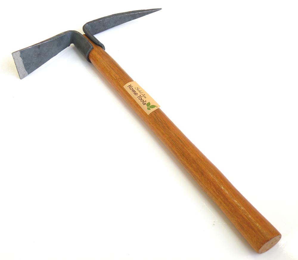 garden mattock Fiberglass Handle Mattock Heavy Soil Breaker Pickaxe ...
