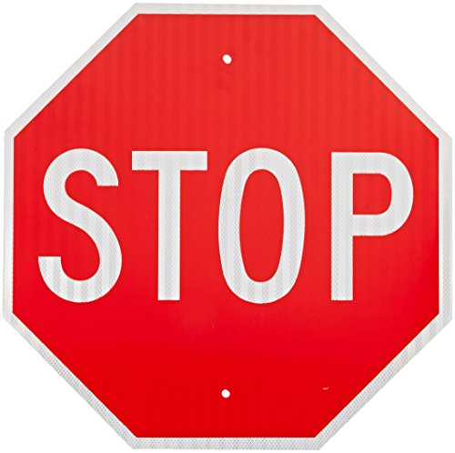 Buy SmartSign "STOP" Sign | 12" 3M High Intensity Grade Reflective ...
