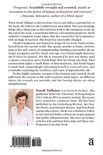Prognosis: A Memoir of My Brain: Vallance, Sarah: 9781542004206: Amazon ...