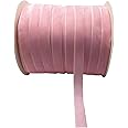 Amazon.com: 10 Yards Velvet Ribbon Spool (Pink, 5/8")