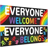 Amazon.com: 7 Pack Motivational Classroom Decorations, Class Banner ...