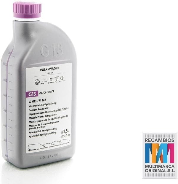 G13 Ready Mix Coolant 1.5L: Amazon.co.uk: Car & Motorbike
