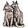 YUM YUM & FRIEND Bronzed Cats Sculpture by Paul Jenkins by Frith ...