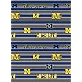 Amazon.com: University of Michigan Cotton Fabric-Michigan Wolverines ...