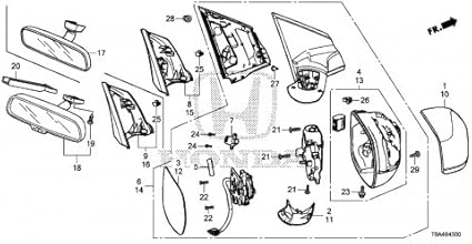Amazon.com: Honda 76250-T0A-A02 Accessories: Automotive