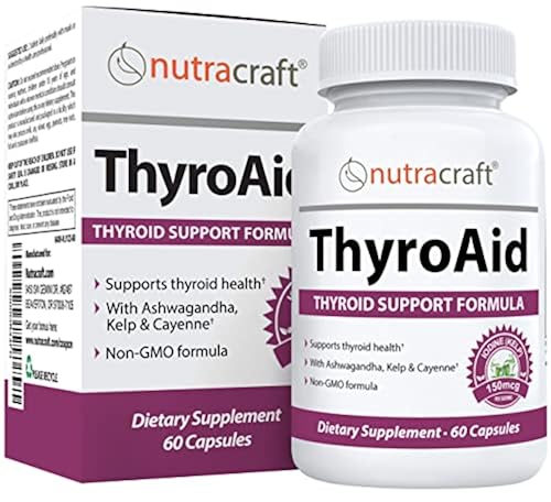 ThyroAid #1 Thyroid Support Supplement | Natural Herbal Thyroid Formula ...