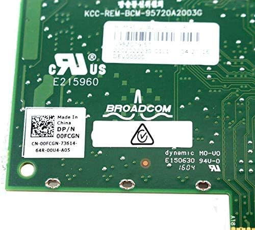 Broadcom Dell 5720 1Gb/s Dual-Port Full Height Ethernet Network Card ...