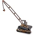 Amazon.com: Excavator Collectible Handmade Metal Art Figurine, Desk ...
