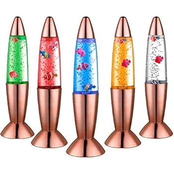 Amazon.com : Lava Lamp, 14 inches Mini Fish Lava Lamp - Bubble Lava ...