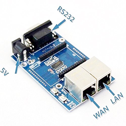 Buy HiLetgo HLK-RM04 TCP IP Ethernet Converter Module Serial UART RS232 ...