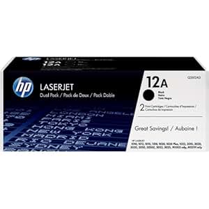 HP 12A (Q2612A) Black Original LaserJet Toner Cartridge For HP LaserJet ...