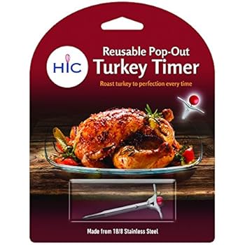 Amazon.com: Kikkerland Turkey Timer: Turkey Thermometer: Kitchen & Dining