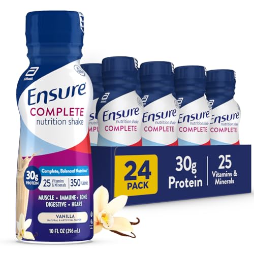Ensure COMPLETE Vanilla Nutrition Shake, Complete, Balanced Meal ...