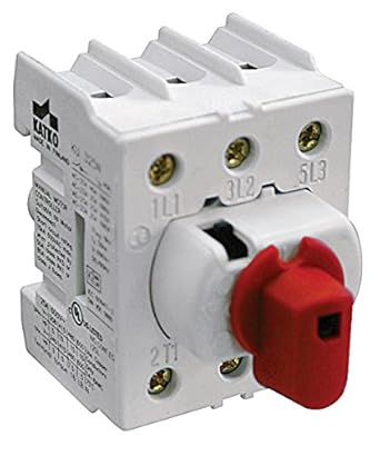 Disconnect Switch, 3-Pole, Non-Fused, 60A, Panel Mount, Std Handle, 600 ...