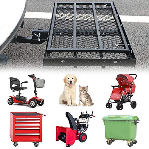 Oklead 500 Lbs Heavy Duty Hitch Mount Cargo Carrier at Jill Ford blog