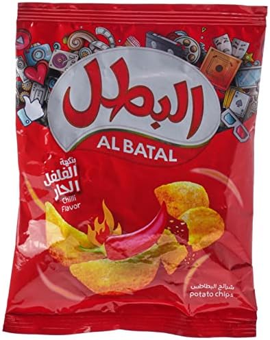 سعر Al Batal Chilli Flavor Potato Chips, 12 x 23 g فى السعودية | بواسطة ...