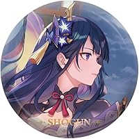 Amazon.com: Genshin Impact Themed Series Character Badge - Raiden ...