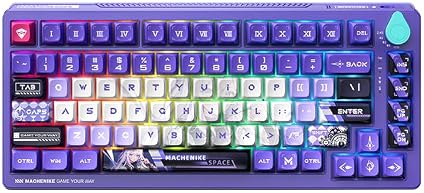 MACHENIKE Three-mode Keyboard Anime Gaming Keyboard Red Switch price in ...
