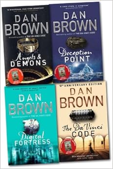 Robert Langdon Series Collection Dan Brown 4 Books Set (Deception Point ...