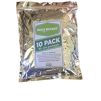 Amazon.com : 10 Pack of Root Rocket (DIEHARD) Transplant Fertilizer - 2 ...