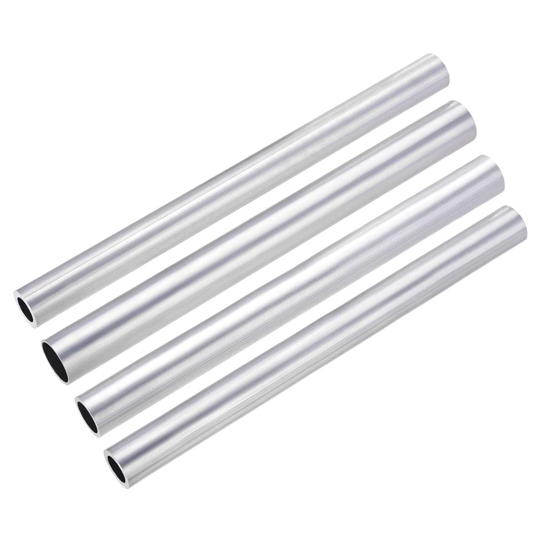 uxcell 6063 Aluminum Round Tube 22mm OD 18mm Inner Dia 300mm Length ...