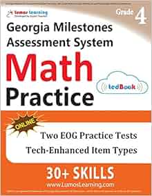 Georgia Milestones Assessment System Test Prep: 4th Grade Math Practice ...