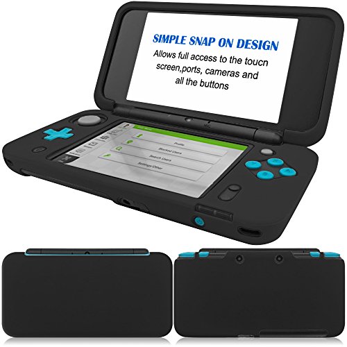 4 in 1 Protective Kit Compatible New Nintendo 2DS XL, AFUNTA Zipper ...