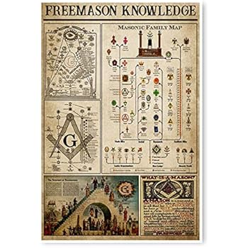 Amazon.com: Steps of Freemasonry Masonic Poster - 11" X 17": Prints ...