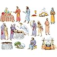 Amazon.com: Abraham & Isaac Bible Felt Figures for Flannel Board ...