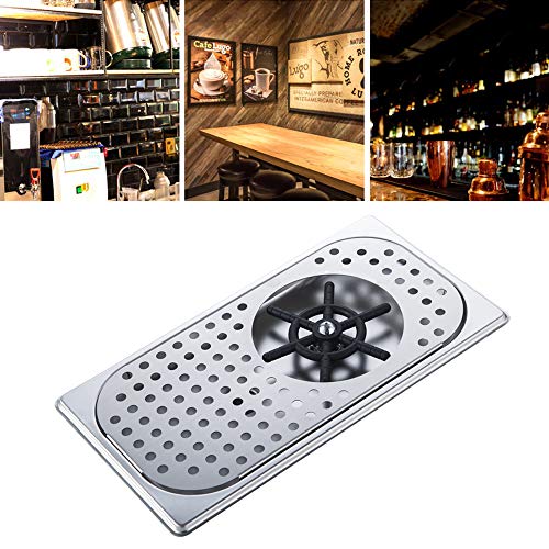 Cup Rinser, Bar Glass Cleaning Rinser with Side Spray, Drain and Drip ...