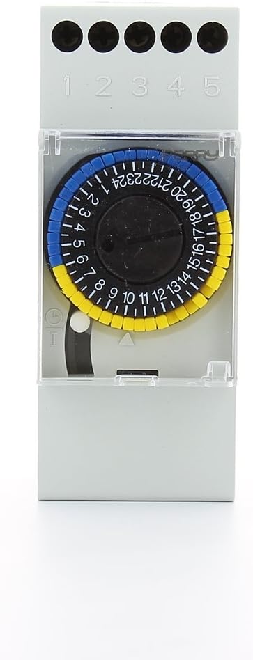Perry 1IO 0022 Daily Timer Switch, White: Amazon.co.uk: DIY & Tools