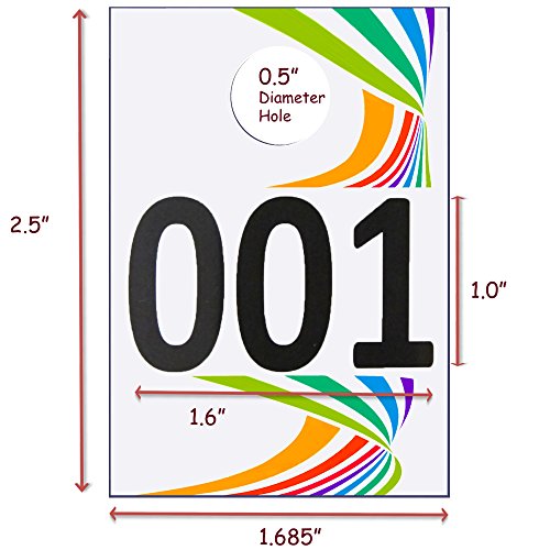 Facebook Live Sale Plastic Number Tags 1-100, Lularoe Business Supplies ...