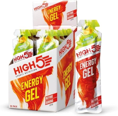 HIGH5 Energy Gel Quick Release Energy On The Go from Natural Fruit ...