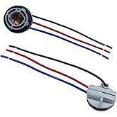 Amazon.com: Light Socket Wire Harness Pigtail Repair Kit (2pcs) LED ...