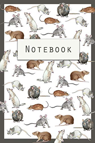 Rat Notebook: Cute Notebook with Rats - Chinese New Year of the Rat ...