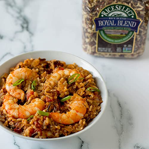 RiceSelect Royal Blend Rice, Blend of Texmati White, Brown, Wild & Red ...