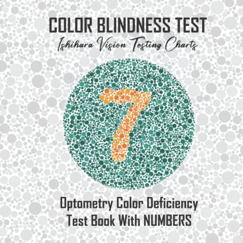 Color Blindness Test , Ishihara Vision Testing Charts: Optometry Color ...