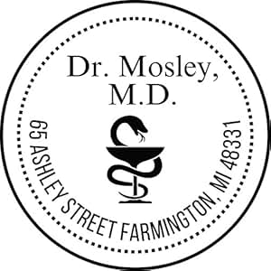 Amazon.com : StampExpression - Medical Doctors or Nurses Custom Return ...