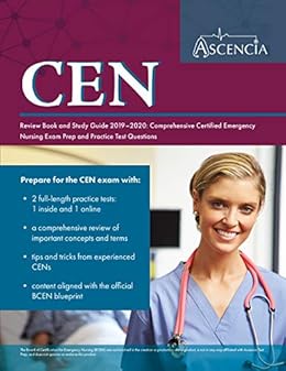 Cen Review Book And Study Guide 20192020 Comprehensive Certified ...