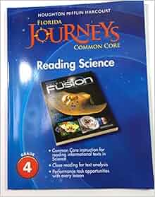 Amazon.com: Houghton Mifflin Harcourt Journeys Florida: Common Core Reading Science Fusion Grade ...