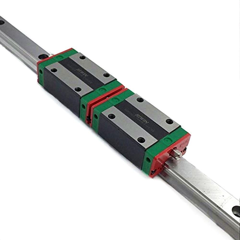 MXBAOHENG 15mm Linear Rail Guide HIWIN MGNR15 L-430mm with 2pcs ...