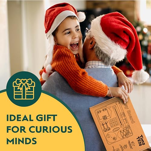 Timo Toys Highly Educational Montessori Busy Board for Toddlers - Learn ...