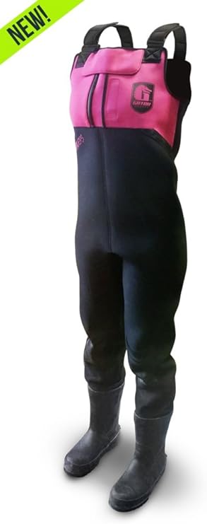 Amazon.com : GATOR WADER/ WOMEN'S THROTTLE SERIES/ BLACK & PINK (Small ...