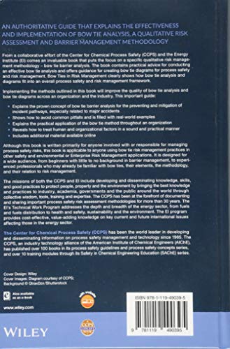 Bow Ties in Risk Management: A Concept Book for Process Safety (Process ...
