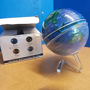 Amazon.com: Self Rotating Globe, Auto Spinning Desk Rotary Globe ...
